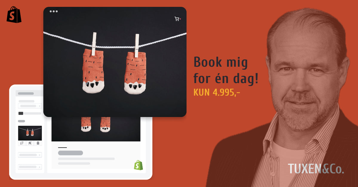 Shopify Email – Kraftfuld e-mail markedsføring til din webshop – TUXEN&Co.